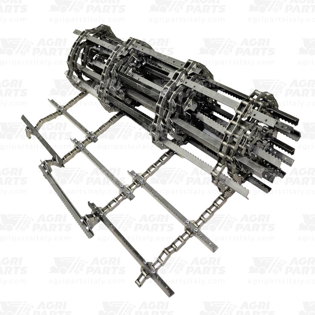 47558521 - FEED ELEVATOR CHAIN ASSY C/W BARS - Agri Parts Italy