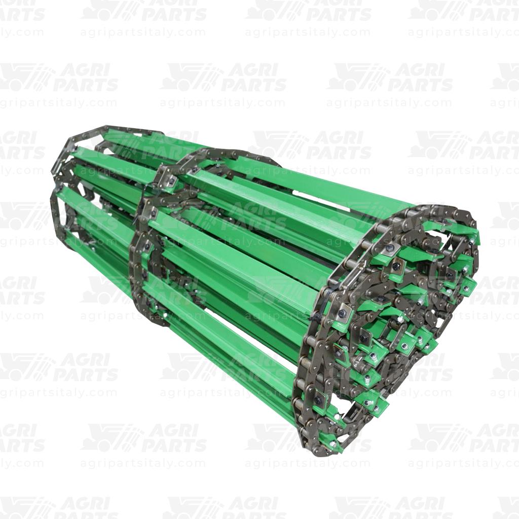 AH137845 - FEED ELEVATOR CHAIN ASSY C/W BARS - Agri Parts Italy