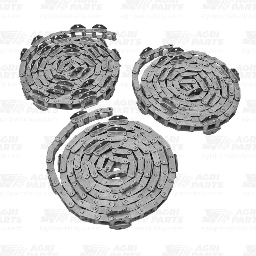 9814649 - FEED ELEVATOR CHAIN SET - Agri Parts Italy