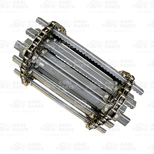 0005209011 - FEED ELEVATOR CHAIN ASSY C/W BARS - Agri Parts Italy