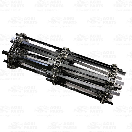 FEED ELEVATOR CHAIN ASSY C/W BARS - Agri Parts Italy