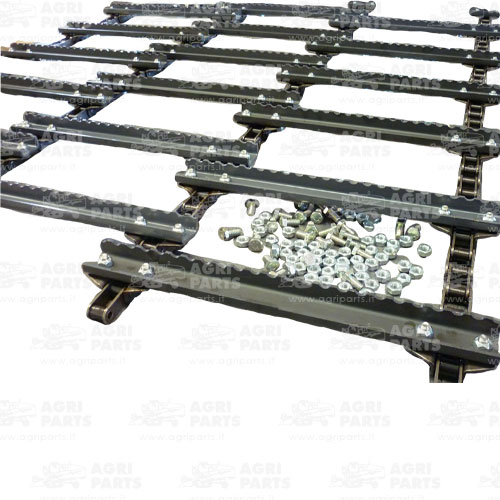FEED ELEVATOR CHAIN ASSY C/W BARS - Agri Parts Italy