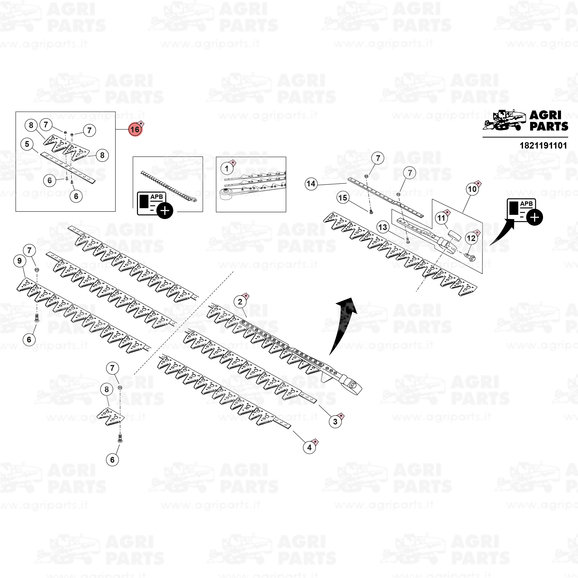 John Deere JOINING KIT AH205918 for your Combine – Agri Parts
